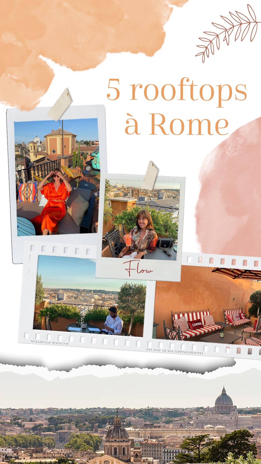 Les 10 meilleurs rooftops à Rome : à tester en 2023